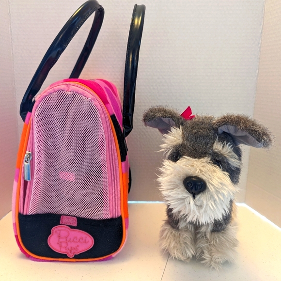 Pucci Pups | Toys | Pucci Pups Stuffed Animaldog With Carrier | Poshmark